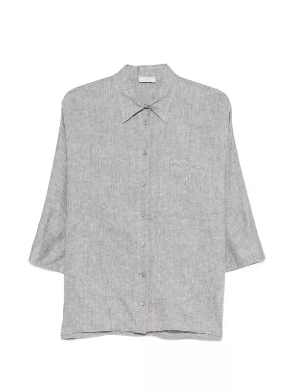 Peserico Buttoned Shirt - Grey