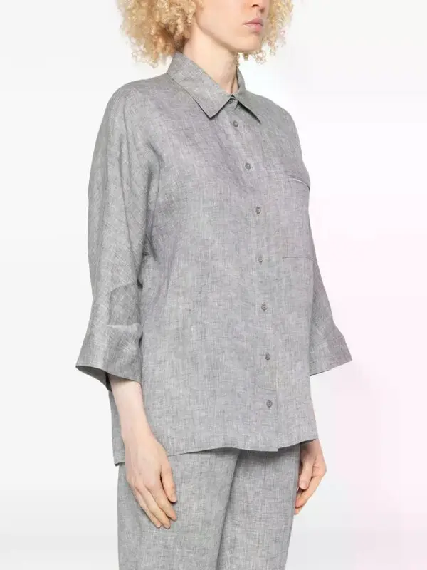 Peserico Buttoned Shirt - Grey