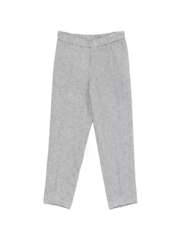 Peserico Elasticated Trousers - Grey