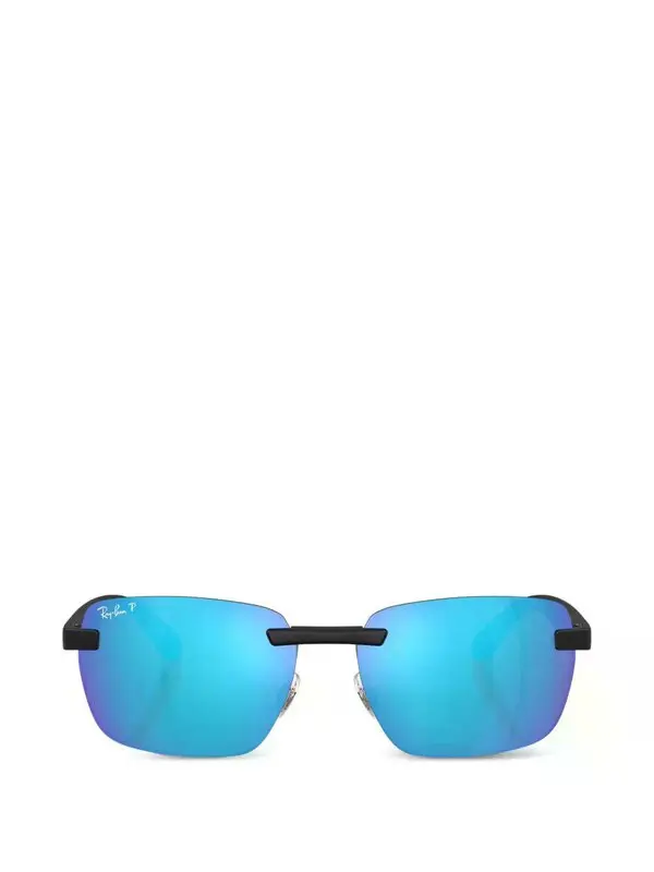 Ray-ban Rimless Rectangle Sunglasses - Black