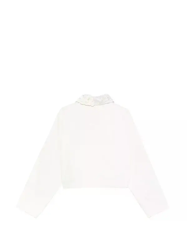 Plan C Jacket With Sequin Detail - Neutrals