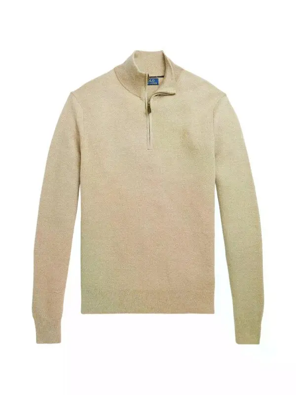 Polo Ralph Lauren Half-zip Sweater - Neutrals