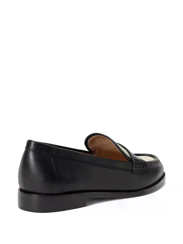 Ralph Lauren Leather Loafers - Black