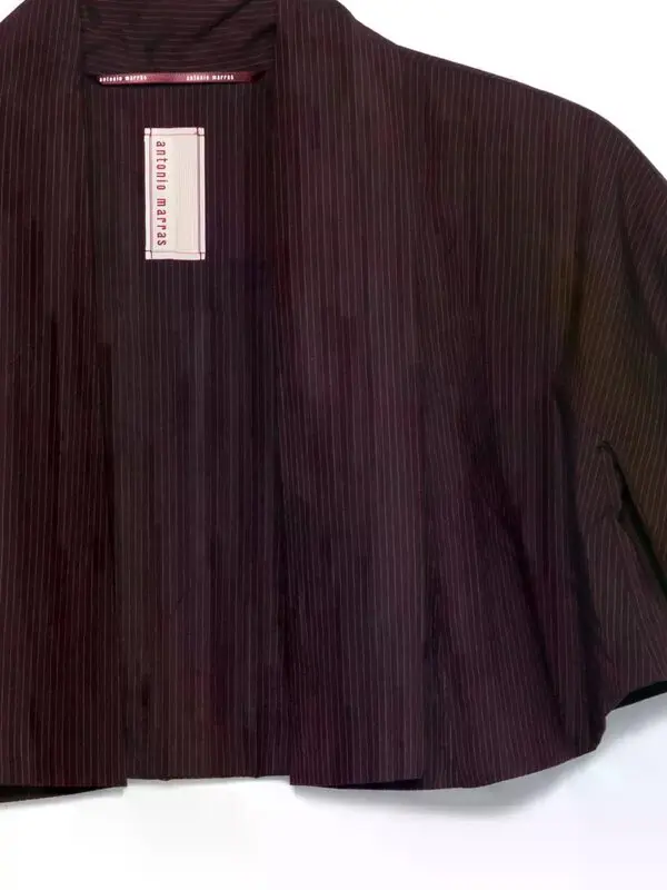 Antonio Marras Pinstripe Cape