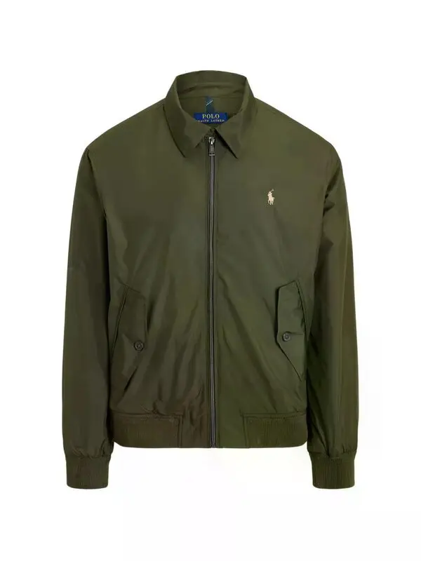 Polo Ralph Lauren Embroidered-logo Jacket - Green