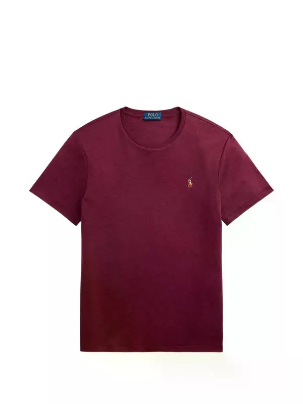 Polo Ralph Lauren Embroidered-logo T-shirt - Red