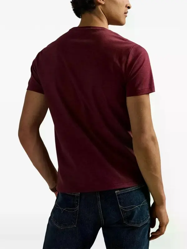 Polo Ralph Lauren Embroidered-logo T-shirt - Red