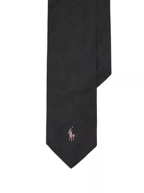 Polo Ralph Lauren Logo Tie - Black