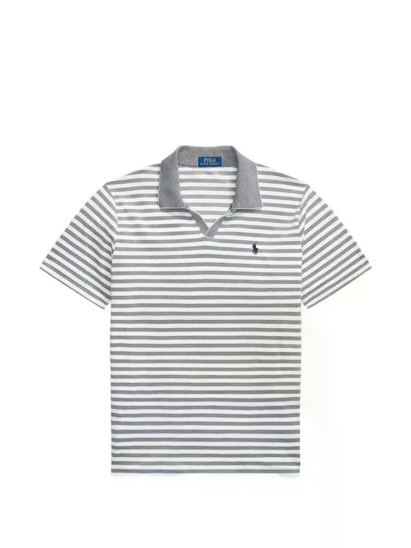 Polo Ralph Lauren Striped Polo Shirt - Grey