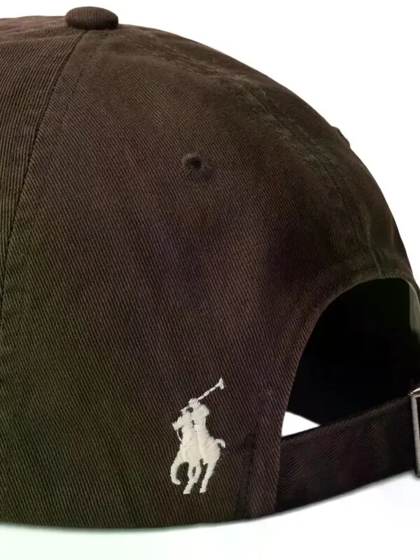 Polo Ralph Lauren Logo-embroidered Baseball Cap - Brown