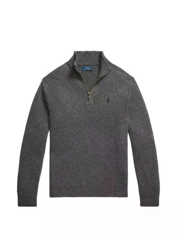 Polo Ralph Lauren Quarter-zip Sweater - Grey