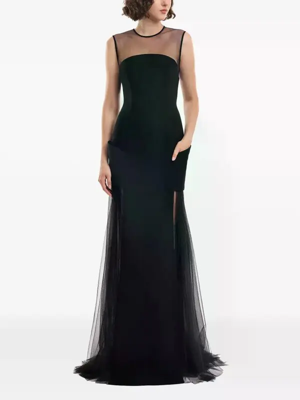 GEMY MAALOUF Open-back Maxi Dress