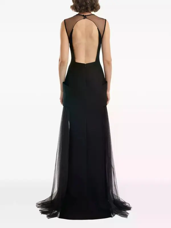 GEMY MAALOUF Open-back Maxi Dress