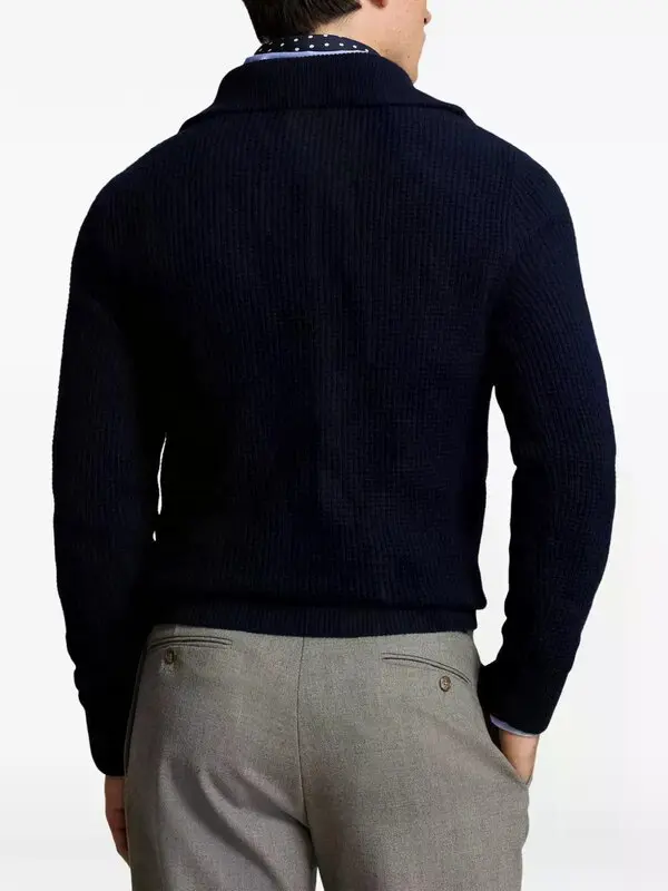 Polo Ralph Lauren Knit Zip Sweater - Blue