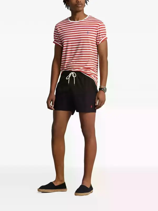 Polo Ralph Lauren Drawstring Swim Shorts - Black