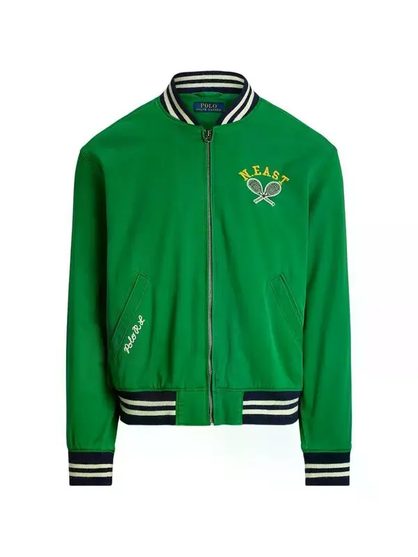 Polo Ralph Lauren Embroidered Appliqued Jacket - Green