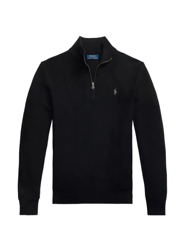 Polo Ralph Lauren Half-zip Sweater - Black