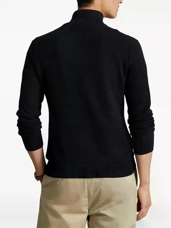 Polo Ralph Lauren Half-zip Sweater - Black