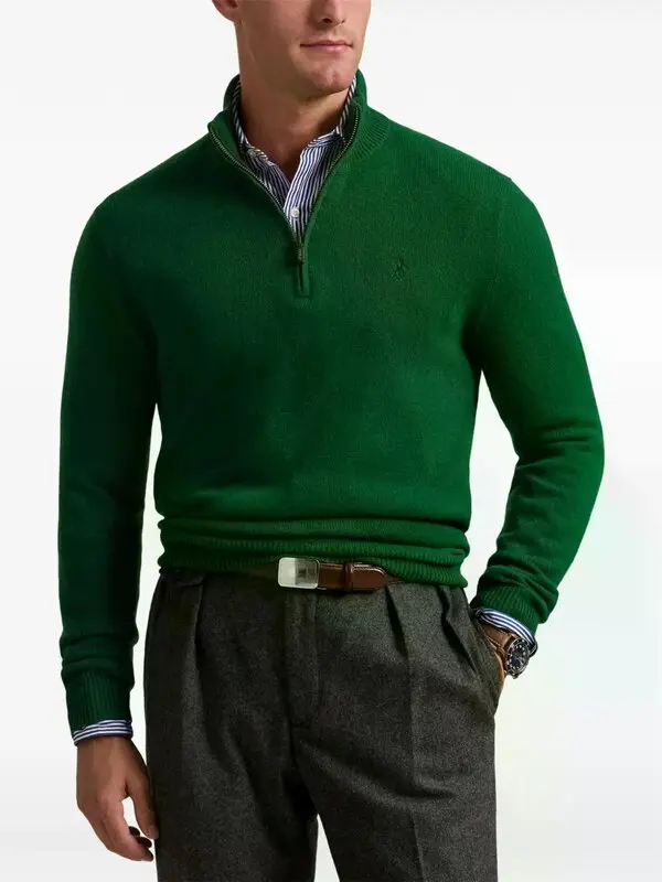 Polo Ralph Lauren Half-zip Sweater - Green