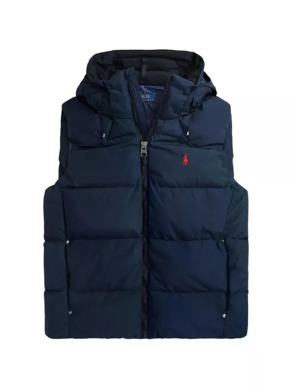 Polo Ralph Lauren Hooded Padded Vest - Blue