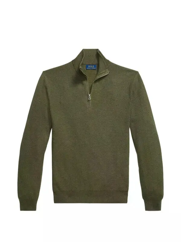 Polo Ralph Lauren Zip Mockneck Sweater - Green