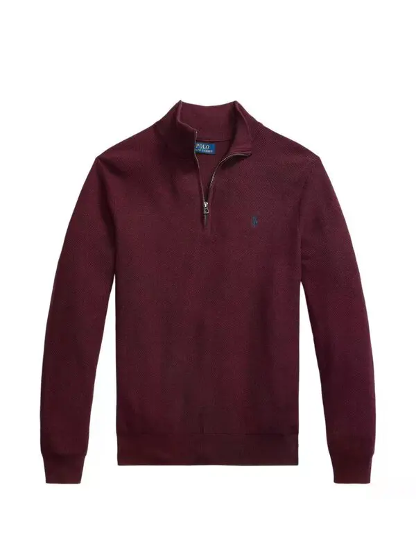 Polo Ralph Lauren Zip-neck Sweater - Red