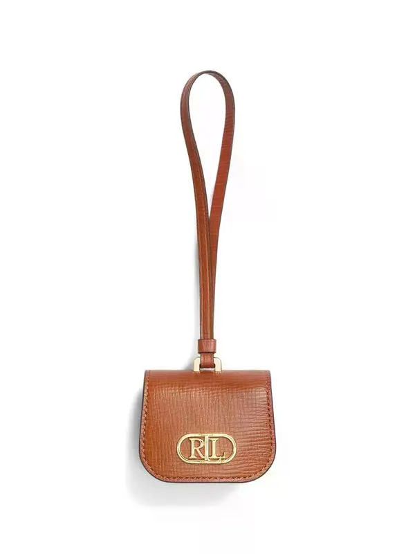 Ralph Lauren Logo Keyring - Brown