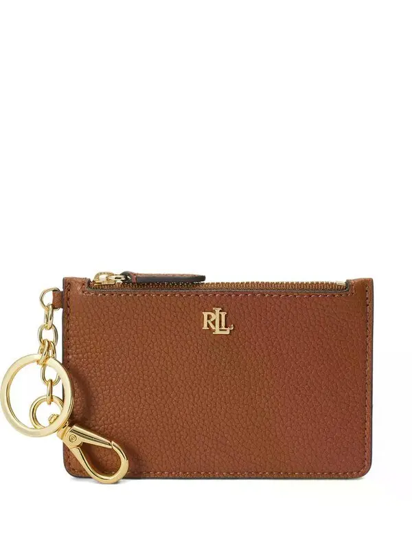 Ralph Lauren Keyring Zip Wallet - Brown