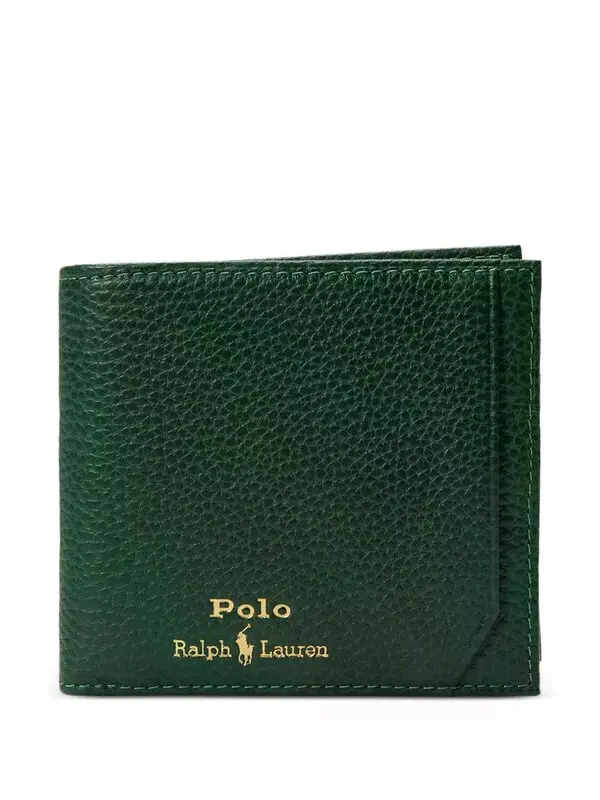 Polo Ralph Lauren Grained Coin Wallet - Green