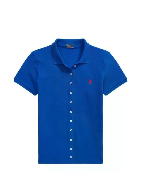 Polo Ralph Lauren Buttoned Polo Shirt - Blue