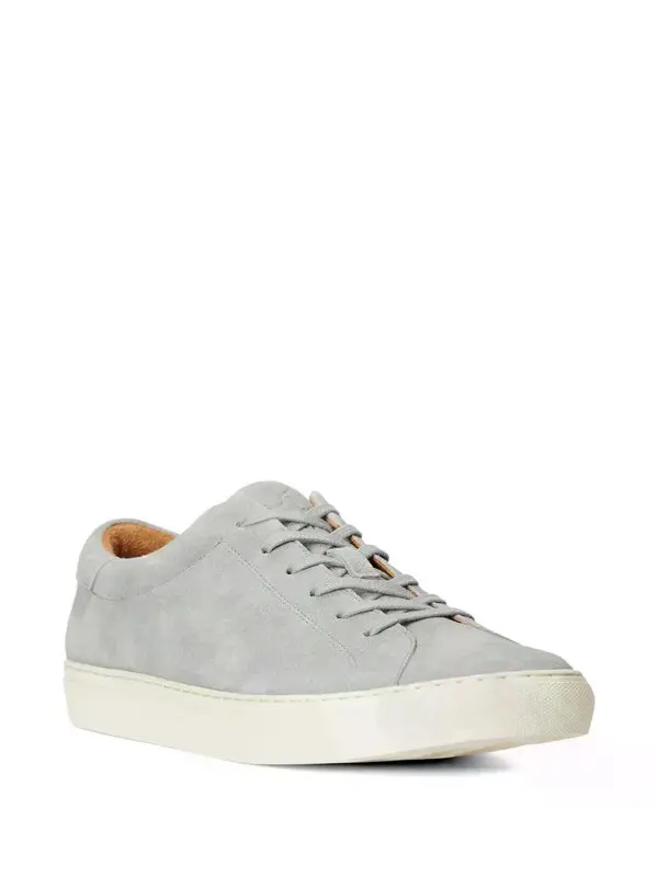 Polo Ralph Lauren Suede Lace-up Sneakers - Grey