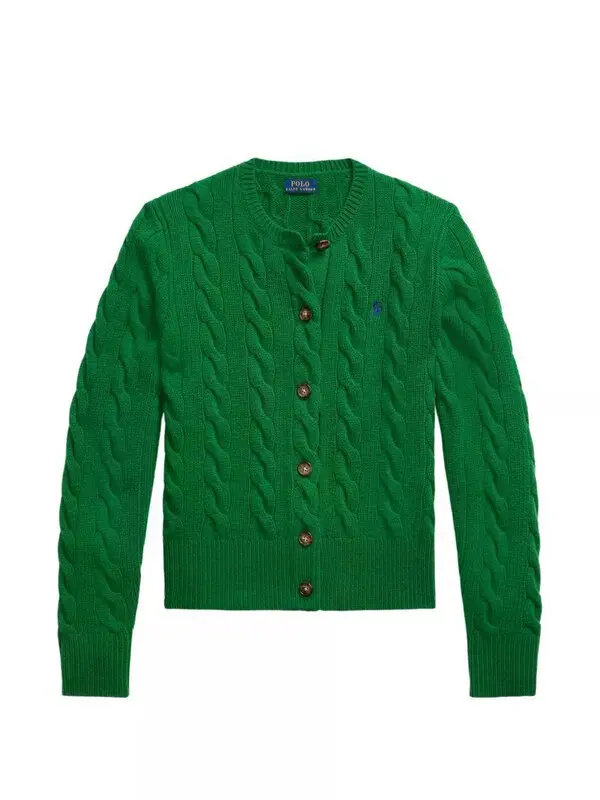 Polo Ralph Lauren Cable-knit Cardigan - Green