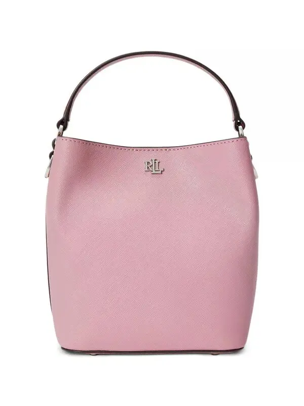 Ralph Lauren Logo-plaque Bucket Bag - Pink
