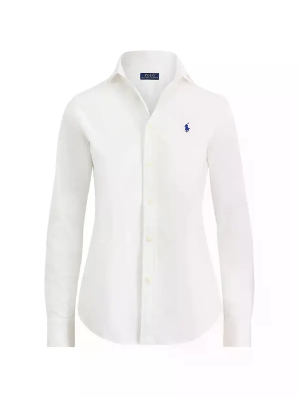 Polo Ralph Lauren Buttoned Long-sleeve Shirt - White