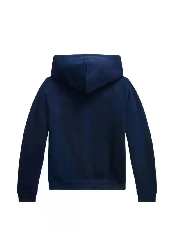 Polo Ralph Lauren Kangaroo-pocket Hoodie - Blue