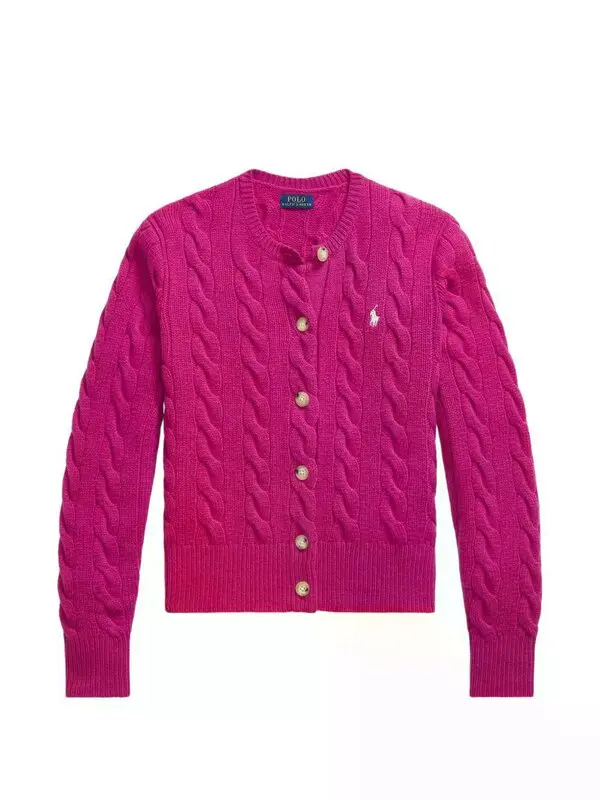 Polo Ralph Lauren Cable-knit Cardigan - Pink