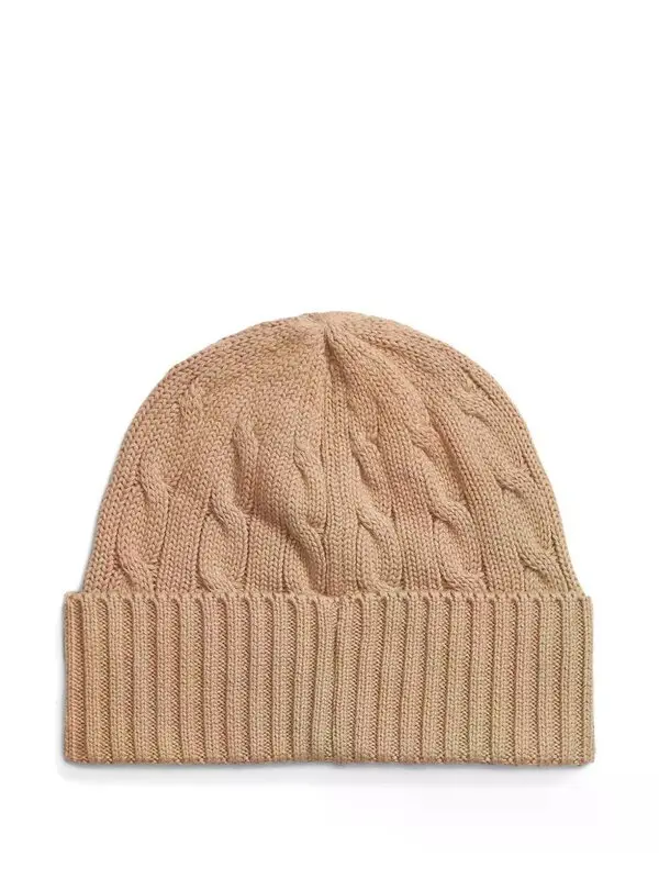 Polo Ralph Lauren Cable-knit Beanie - Neutrals