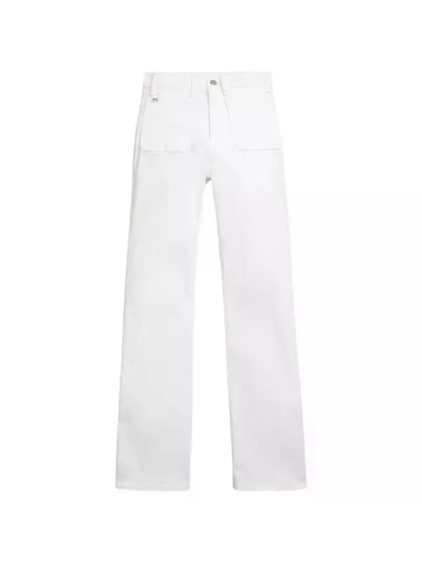 Polo Ralph Lauren Wide-leg Jeans - White