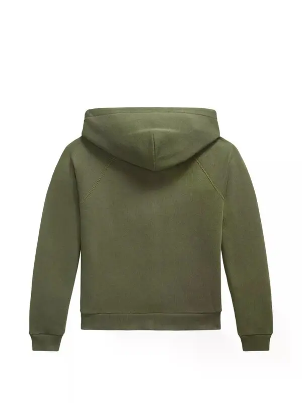Polo Ralph Lauren Logo-embroidered Hoodie - Green
