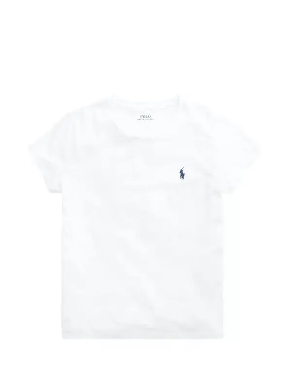 Polo Ralph Lauren Logo-embroidered T-shirt - White