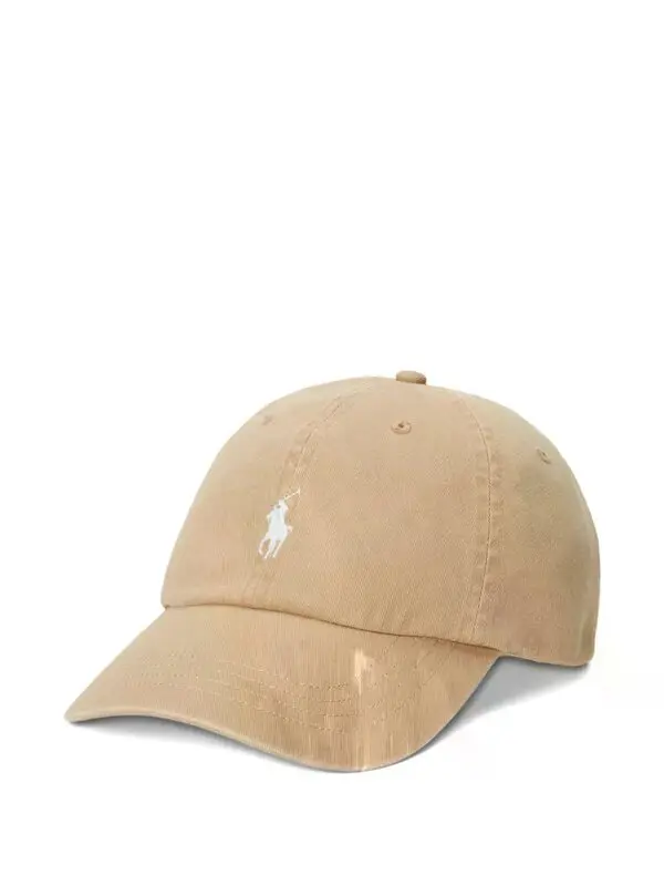 Polo Ralph Lauren Logo Embroidered Cap - Neutrals