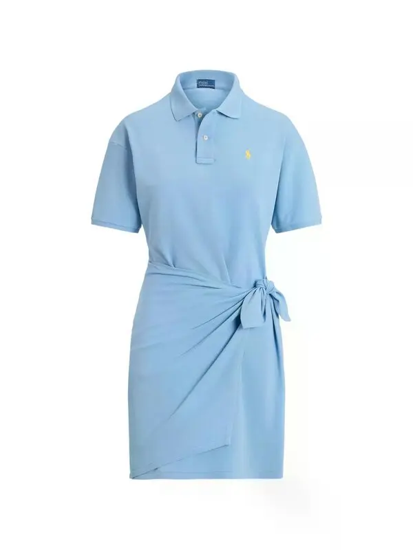Polo Ralph Lauren Short-sleeve Midi Dress - Blue
