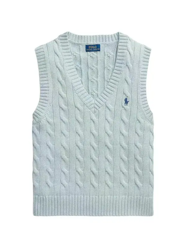 Polo Ralph Lauren Cable-knit Vest - Blue