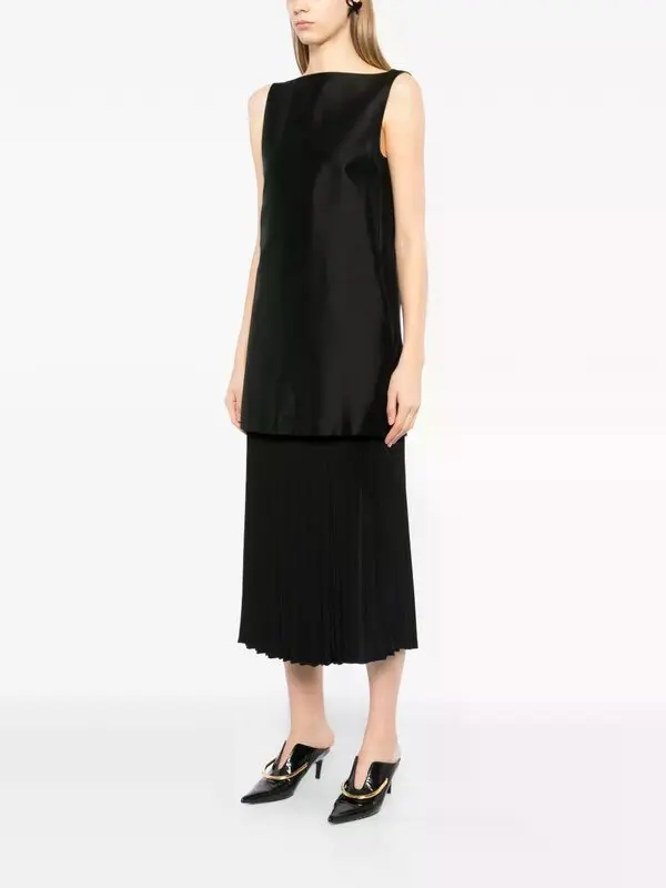 LESS Layered A-line Dress
