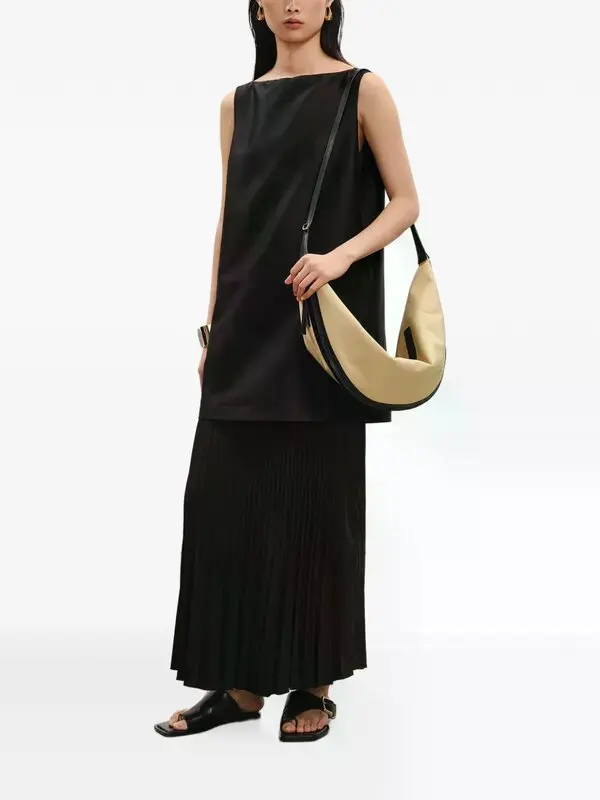 LESS Layered A-line Dress - Black