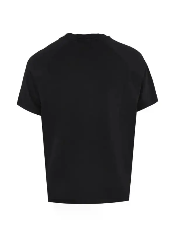 FAMILY FIRST Slogan-print Short-sleeved T-shirt