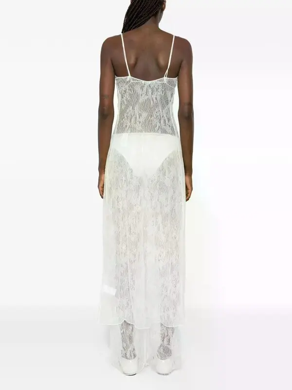 Oseree Lace Gem-embellished Kaftan