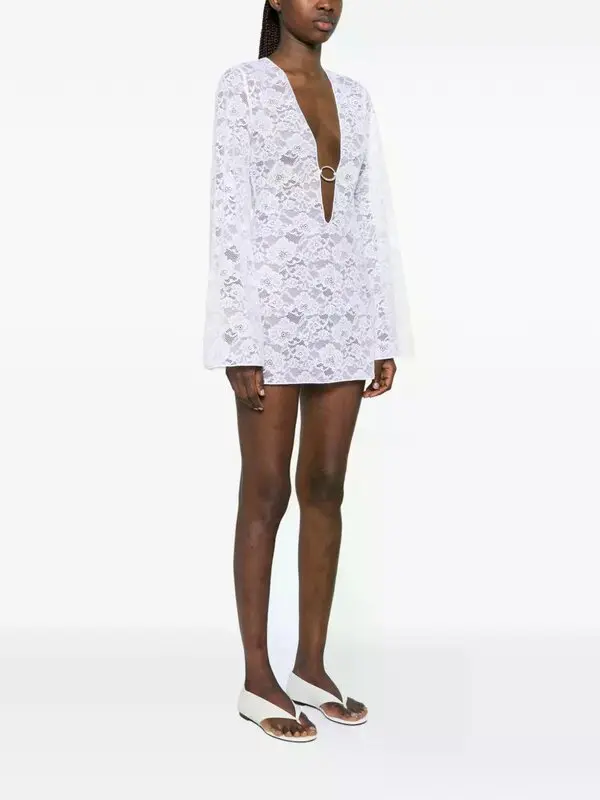 Oseree Lace Beach Dress