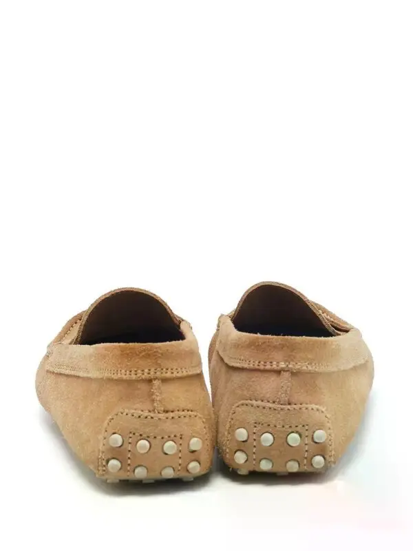 TOD'S Suede Loafers - Brown