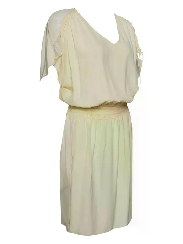 Chloé Cotton Mini Dress - Yellow